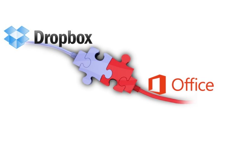 Dropbox est aussi intégré à Microsoft Office Online